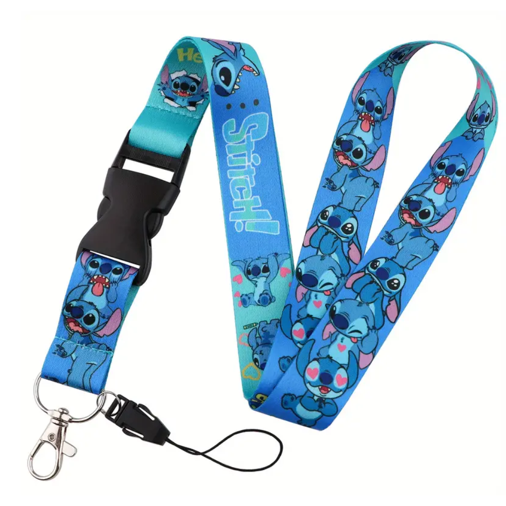 Lilo And Stitch Stitch Lanyard – hypertagz